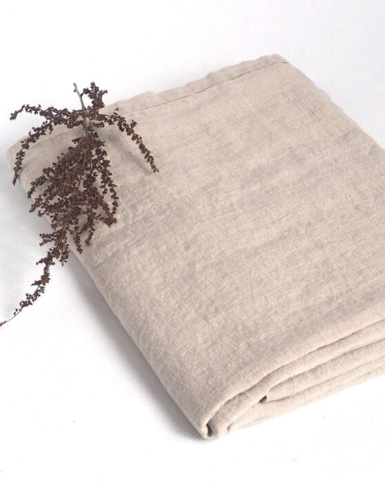 Green Trees Botanical Linen Table Napkins (set of 6) - LINOROOM 100% ...