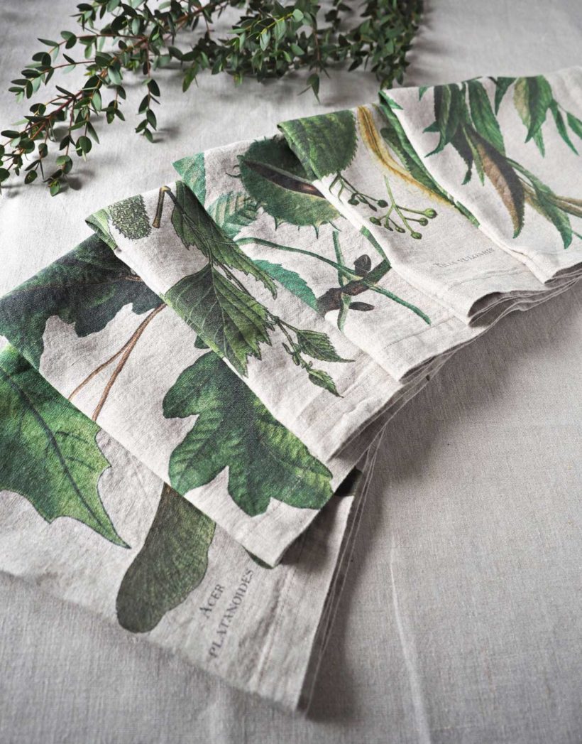 Rustic Wedding Sustainable Linen Napkins | 100% Linen | Linoroom home linen
