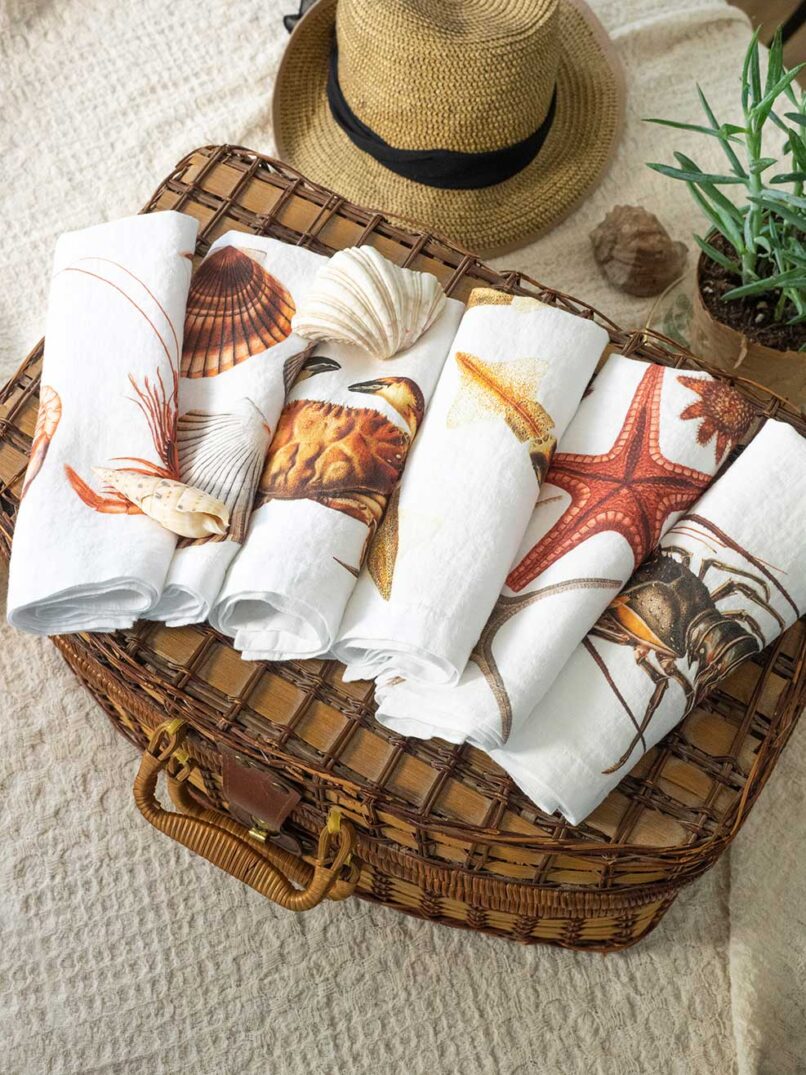 Linen Napkins - LINOROOM 100% LINEN TEXTILES