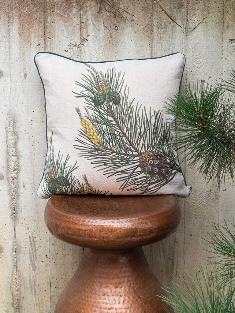 Linen Cushion Covers │ Fascinating Nature Designs │ LINOROOM